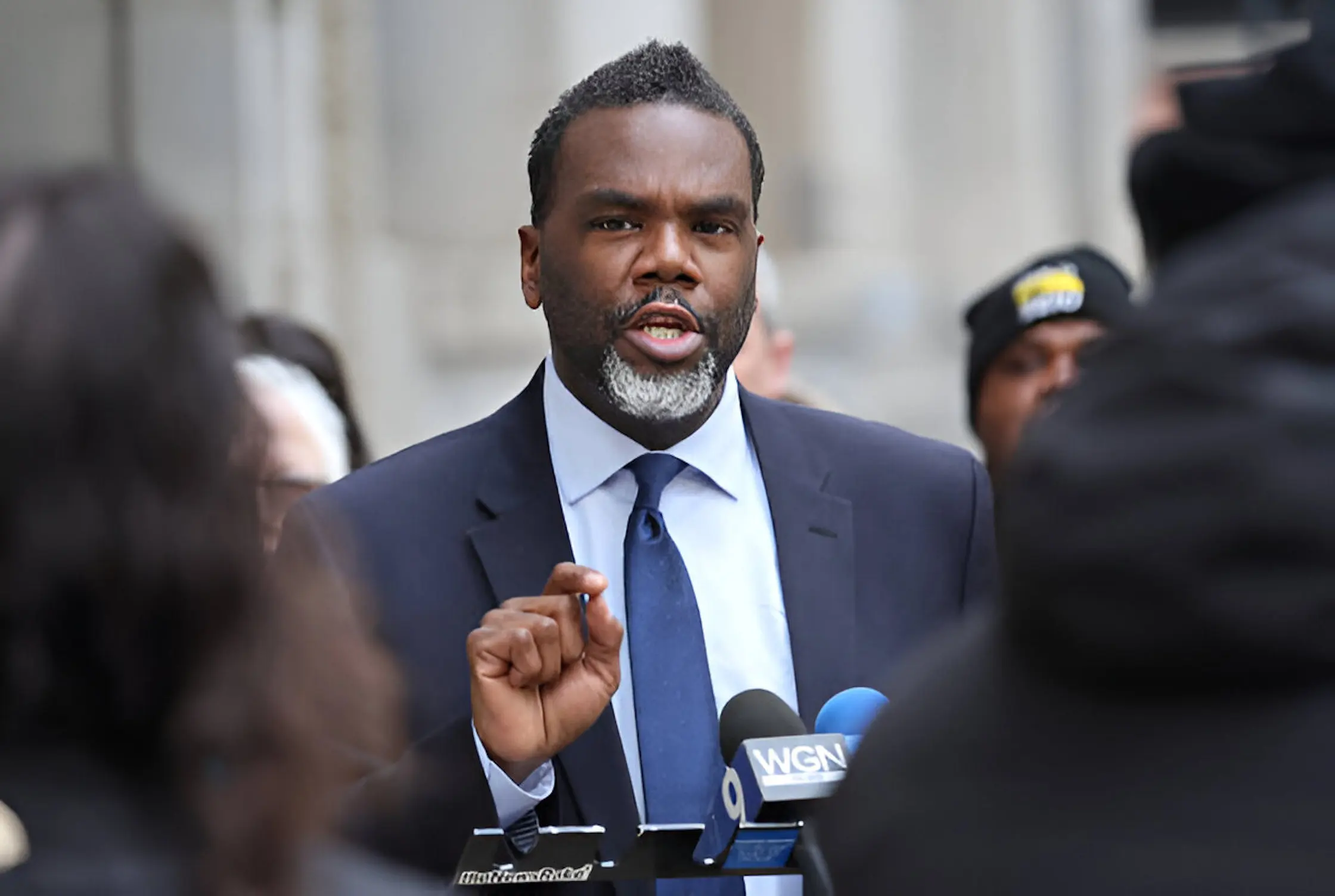 Brandon Johnson Approval Rating Nosedives in New Poll